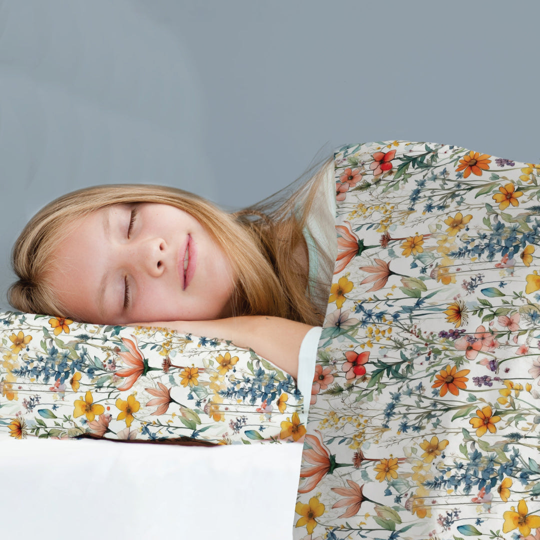 Sensory Compression Bed Sheet - Wildflowers – CalmCare